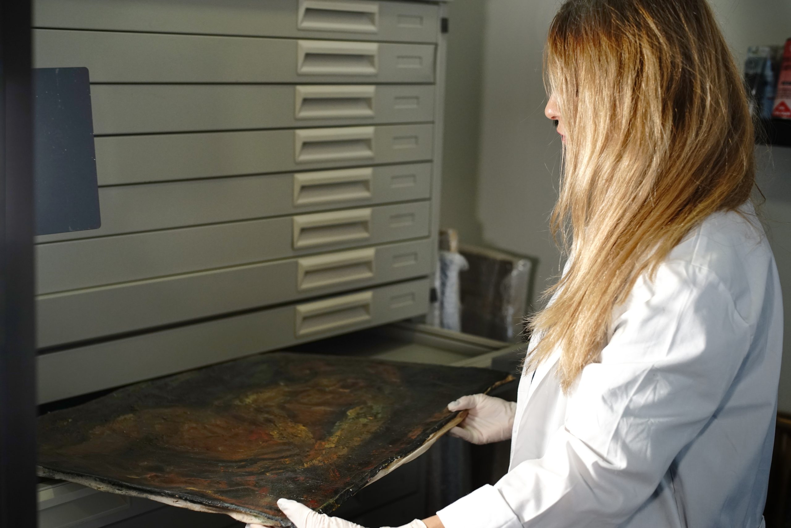 ΣΥΝΤΗΡΗΣΗ ΠΙΝΑΚΩΝ - Ars Longa οι Εργάτες της Αιωνιότητας | Ηλιάνα Παλόγου